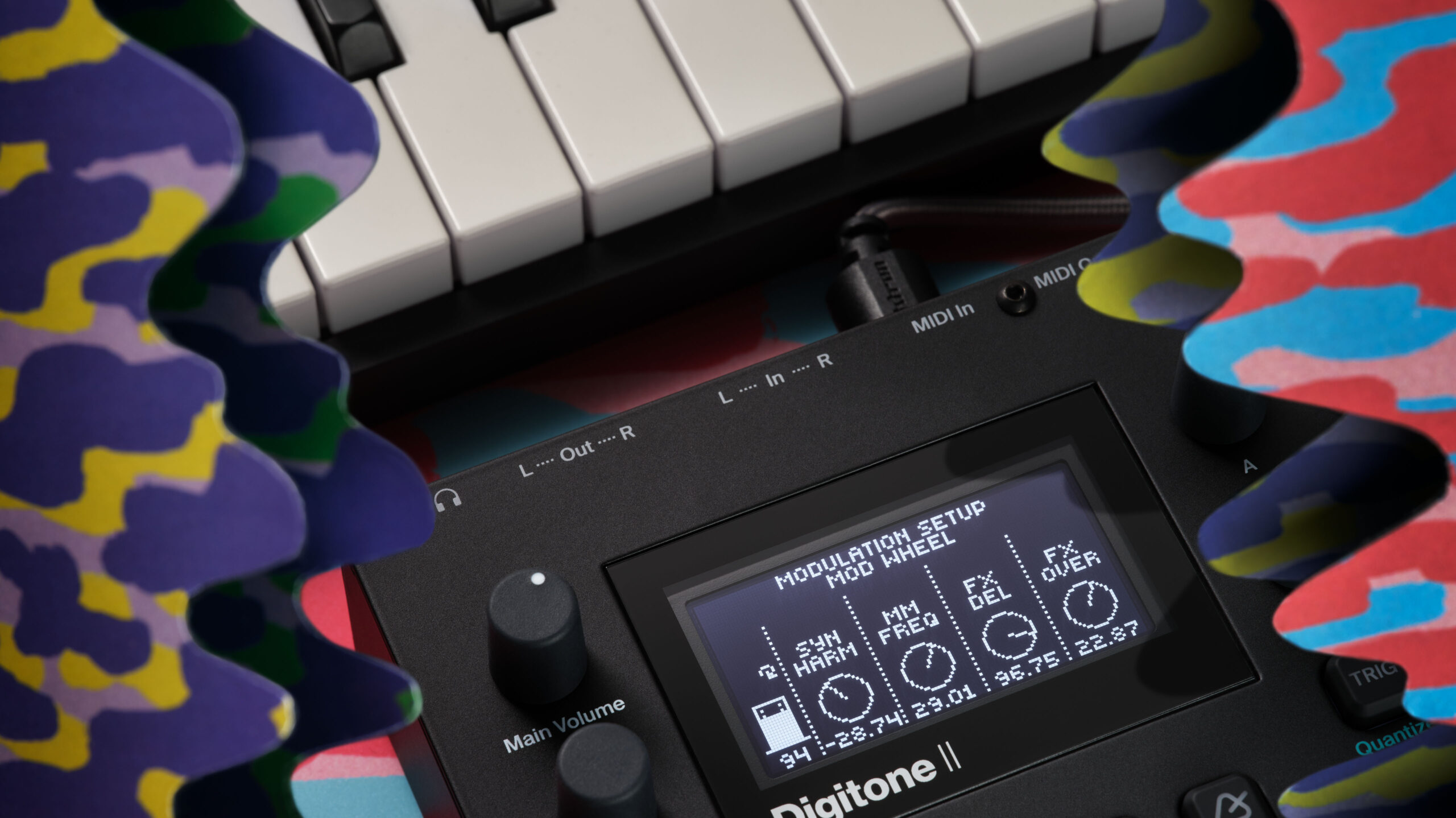 Digitone II | Immersive 16 Voice Polyphonic Digital Synthesizer | Elektron